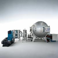China Alloy Material Carbonization Furnace Debinding Vacuum Heat Treat Furnace 1600C 300L for sale