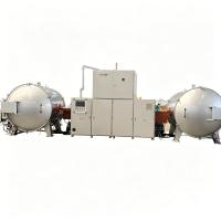 China Polysilicon Heat Treatment 2400C Vacuum Induction Sintering Furnace Industrial Machine for sale