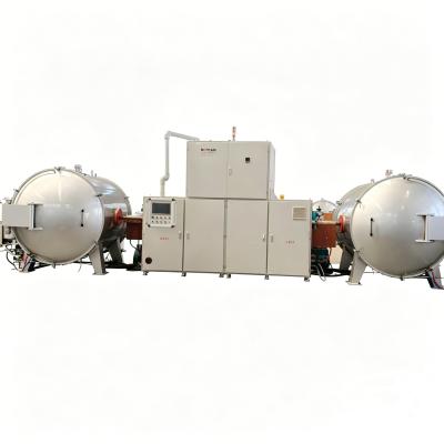 China Polysilicon Heat Treatment 2400C Vacuum Induction Sintering Furnace Industrial Machine for sale