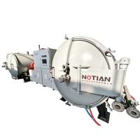 China Neodymim Magnet Heat Material Treatment Graphitization Furnace Induction Heat High Vacuumm for sale