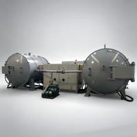 China Carbon Carbon Composite Preform 2800C Heat Treatment Graphitization Furnace for sale