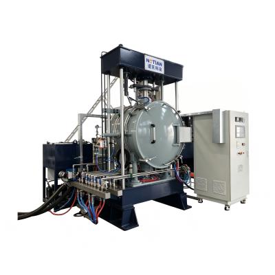 China Vacuum Hot Press Furnace for Sintering Barium Fluoride BaF₂ Transparent Ceramic for sale