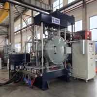 China Vacuum Hot Press Furnace for Sintering Barium Fluoride BaF₂ Transparent Ceramic for sale