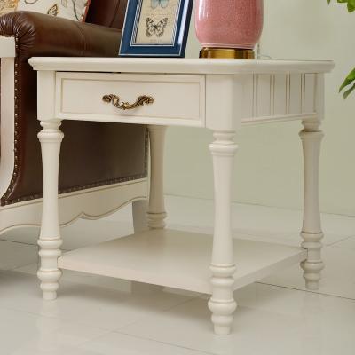 China Wooden Marble Square Tea Coffee Table for sale