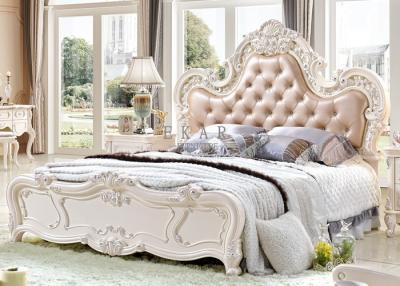 China Luxury Classic European Set Antique King Size Bed for sale