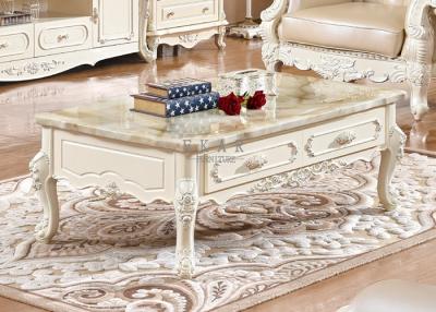 China French country style Wood Type and antique classic Coffee Table for sale