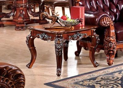 China wooden carved antique luxury end table side table for sale