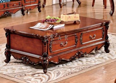 China classic wooden coffee table european style coffee table for sale
