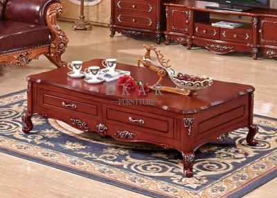 China Foshan Furniture European Style Antique Living Room Coffee Table for sale