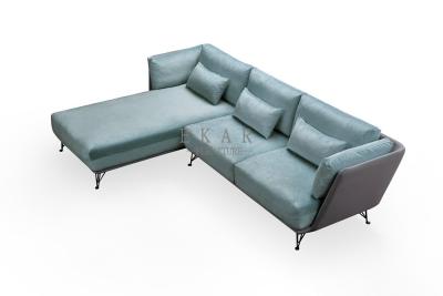 China Relax Modern L Shape Living Room Furniture Set Sofa for sale