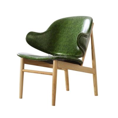 China Green Leather Living Room Furniture Relax Chair for sale