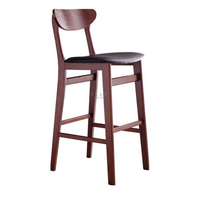 China Home Furniture Bar Stool Wooden Bar High Chair for sale
