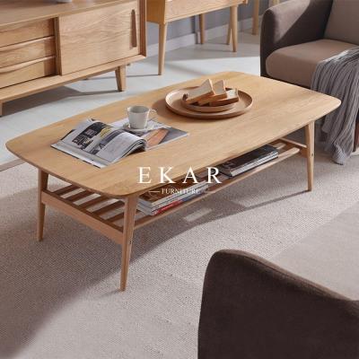 China Oval Coffee Table 4 Legs Solid Wood Egyptian Style Living Room Furniture for sale