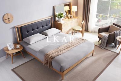 China Nordic Style Bed Frame King Size Adult Loft Bed for sale