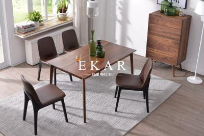 China Modern Living Room Sets Oak Wood Dining Table Designs for sale