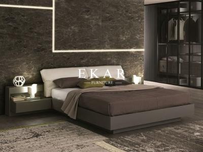 China Bedroom Furniture Simple Double Wooden Bed Designs ZZ-BD014 for sale