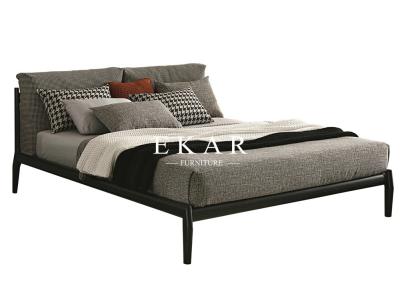 China Italian King Size Bed Frame Wood Bed ZZ-BD012 for sale