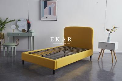 China Foshan Furniture Durable Size Of King Bed Fabric Chinese Wooden Bed for sale