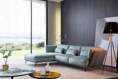 China Recliner Set Fabric Latest L Shaped Sofa Design for sale