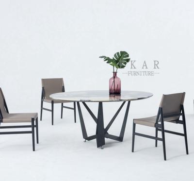 China Product Type: DA-TA18 Material: metal frame + marble top or wooden top Feature: Eco-Friendly, easy clean, modern simple for sale