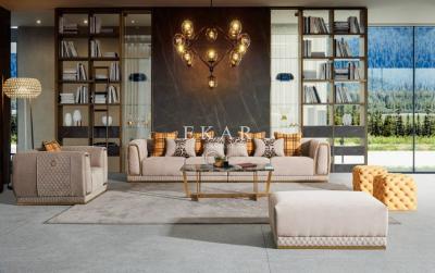 China Contemporary Living Room Nordic Design Modern Fabric Sofa for sale