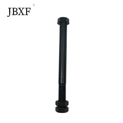 China Excavator Bucket Pin Bolt And Nut Set Fully Threaded For CAT Komatsu Hitachi for sale
