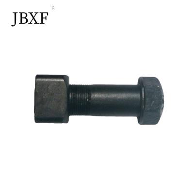 China Impact Resistant Track Bolts Nuts For Volvo SD160 SD200 Bulldozers Idler Connecting Fasteners for sale