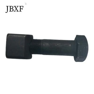China Zinc Plated Track Shoe Bolts Rust Resistance Friction Reduction For Sany SY215/235 XCMG XE200/215 for sale