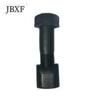 China Komatsu PC130 Excavator Track Bolt Caterpillar 349 Track Shoe Bolts Alloy Steel Impact Resistant for sale