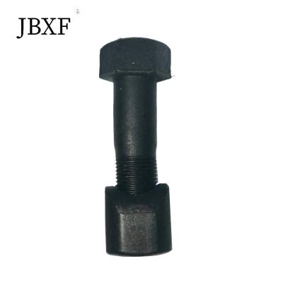 China Komatsu PC130 Excavator Track Bolt Caterpillar 349 Track Shoe Bolts Alloy Steel Impact Resistant for sale