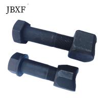 China Hex Head Grouser Track Bolts And Nuts For Hitachi ZX200 330 Kobelco SK200 Doosan DX225 for sale