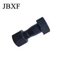 China Excavator Track Bolt M24×72mm 12.9 Grade OEM 0S1566 Heavy Duty Undercarriage Bolt for sale