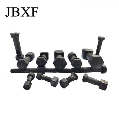 China 4F0138 Plow Bolt & Nut Set High Strength 12.9 Grade Bolt for Dozer Cutting Edge for sale