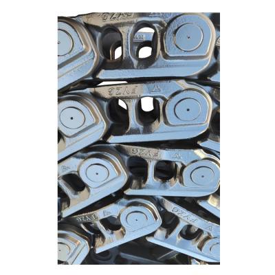 China Heavy Duty Excavator Track Link For Liebherr R934 Sany SY485 Forged Steel Track Chain Assy for sale