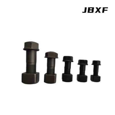 China Heavy Duty Track Bolt M33×185mm OEM 198-32-31340 Universal Fit For Large Komatsu Excavators Bulldozers for sale
