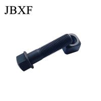 China 1.5-3.5mm Excavator Track Bolt With Black Oxide Finish Hardness HRC22-32 for sale