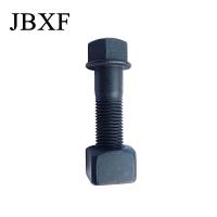 China Carbon Steel Track Bolts And Nuts Grey Black DIN Metric Hexagon Socket Head Cap Screws for sale