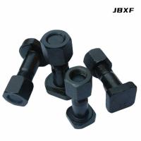 China Alloy Steel Anti Rust Excavator Track Shoe Bolts M24X120 For CAT320 / Komatsu PC200 for sale