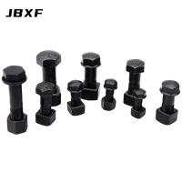 China Grade 10.9 Locking OEM Excavator Track Bolt Kit For Sany SY215 / Hitachi ZX200 for sale