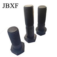 China Class 12.9 Segment Sprocket Track Roller Bolts And Nuts For Bulldozer And Excavator for sale