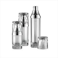 China Acrylic Body Cream Lotion Bottles 15ml-50ml Capacity with 37.8mm Diameter for Skin Care Cosmetics Packaging for sale