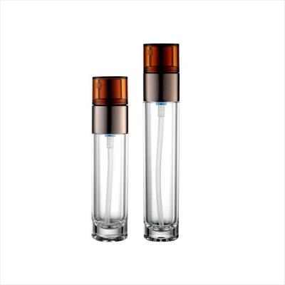 China Empty Luxury Acrylic Cosmetics Lotion Bottle with Sprayer Pump - 20ml to 30ml Capacity, 28mm Diameter for sale