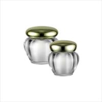 China Luxury Cosmetic Cream Jar 25g 50g Capacity with PMMA/ABS Construction and Custom Logo Printing for sale