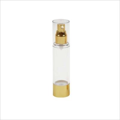 China Aluminum Airless Pump Bottle 15ml 30ml 50ml Cosmetic Lotion Dispenser for sale