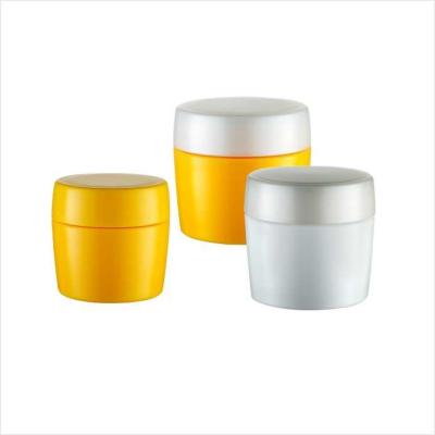 China 15g 30g 50g Eco-friendly PP Cosmetic Jars with Double Wall Design - 40mm to 53mm Diameter for sale