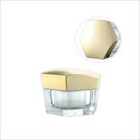 China 30g 50g Luxury Acrylic Cream Jar with 76mm 83mm Diameter for Cosmetic Skincare Packaging for sale