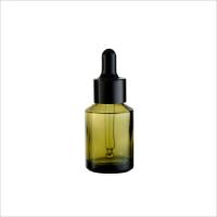 China 30ml Slant Shoulder Glass Dropper Bottle with Aluminum Cap - SP813A-30 Luxury Essence Container for sale
