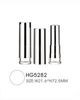 China Round Empty Lipstick Case with 12.1mm and 12.7mm Inner Cup, 21.6mm Diameter Clear Lipstick Tube for Cosmetic Packaging for sale