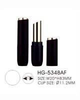 China 11.2mm Inner Cup Lipstick Tube Case with Snap-On Cap - 20mm Diameter 83mm Height Empty Liquid Lipstick Container for sale