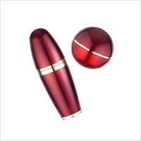 China Double Layer Ball Shaped Cosmetic Cream Jar With Lid Hot Foil for sale